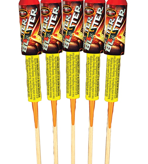 1535 Master Blaster Rockets - Men Shun Fireworks - North London, UK