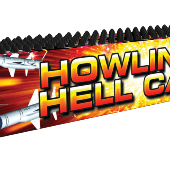 2083 Howling Hellcat 200 Shot Barrage - Men Shun Fireworks - North ...