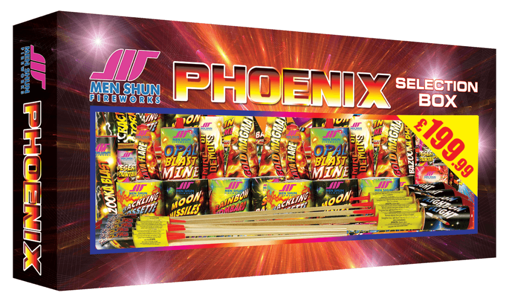 Selection Boxes - Men Shun Fireworks - North London, UK