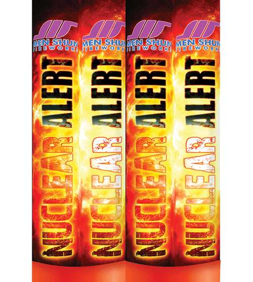 3030 Nuclear Alert Double Burst Roman Candle - Men Shun Fireworks ...