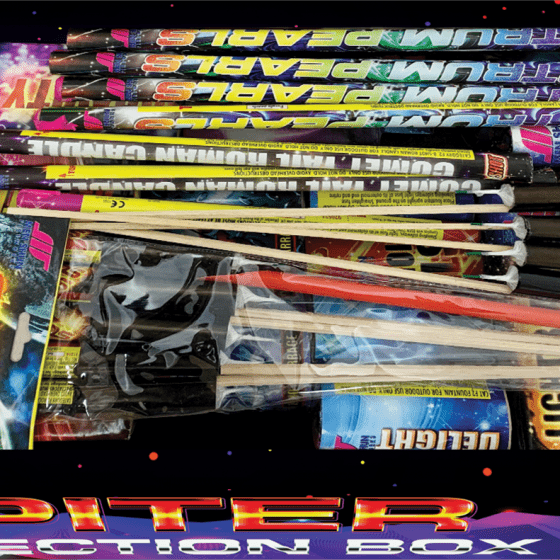 806013 Jupiter Selection Box - Men Shun Fireworks - North London, UK